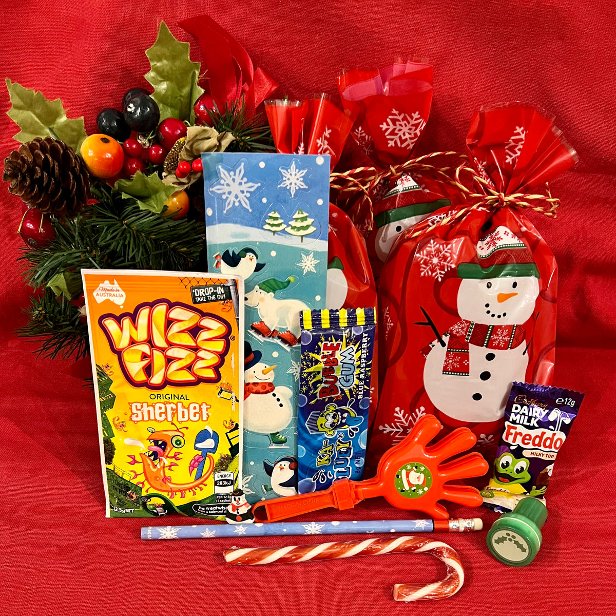 Xmas Snowman Lolly Bag | Party Arts